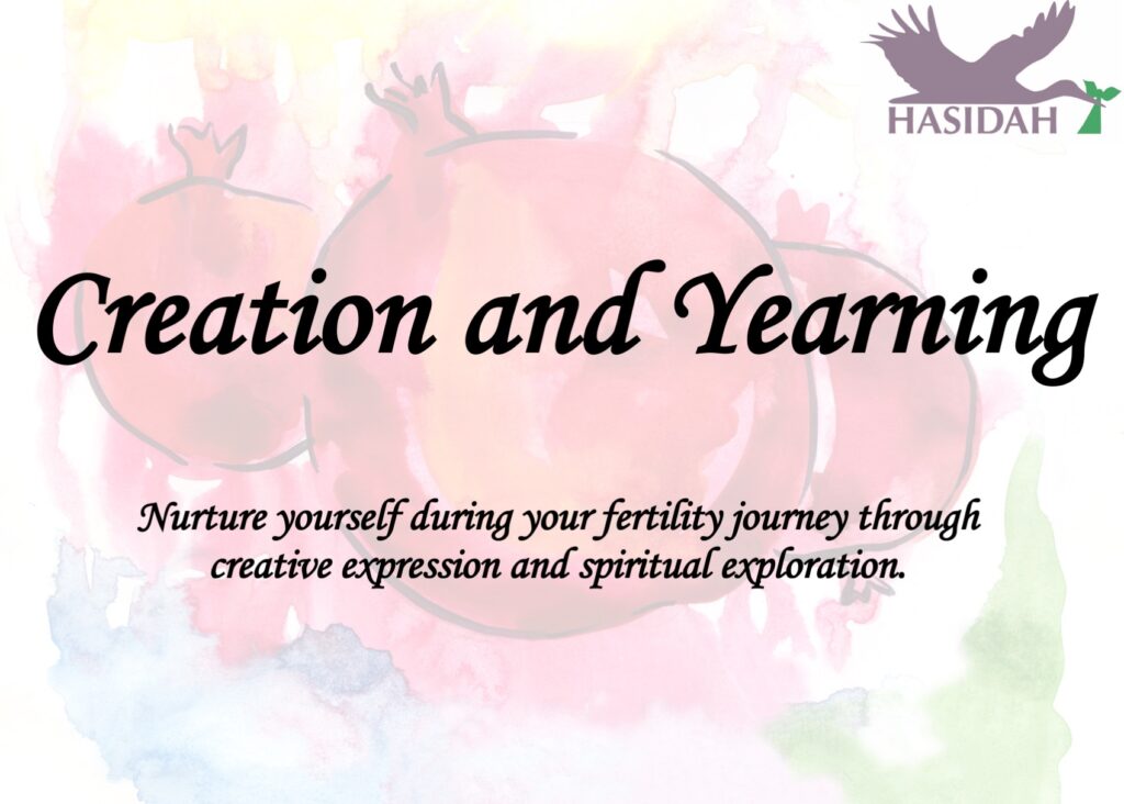 Creation and Yearning – Event image – Hasidah